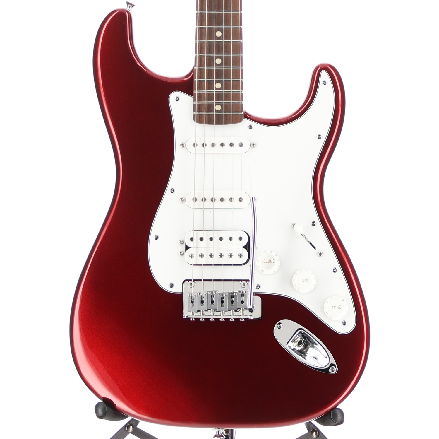 Fender Fender Standard Stratocaster HSS, Laurel Fingerboard, White ...